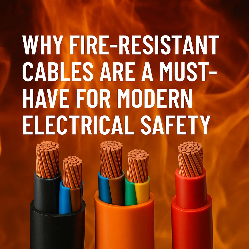 Why Fire-Resistant Cables Are a Must-Have for Modern Electrical Safety